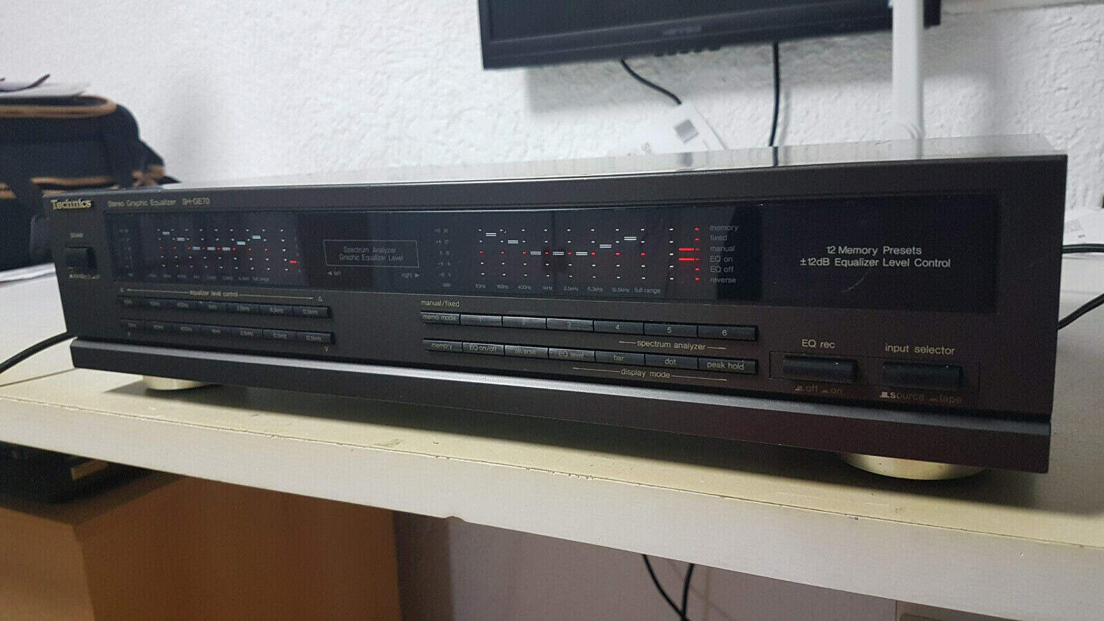TECHNICS SH-GE70 Graphic Equalizer/Double Analyzer (Japan) | Aukro