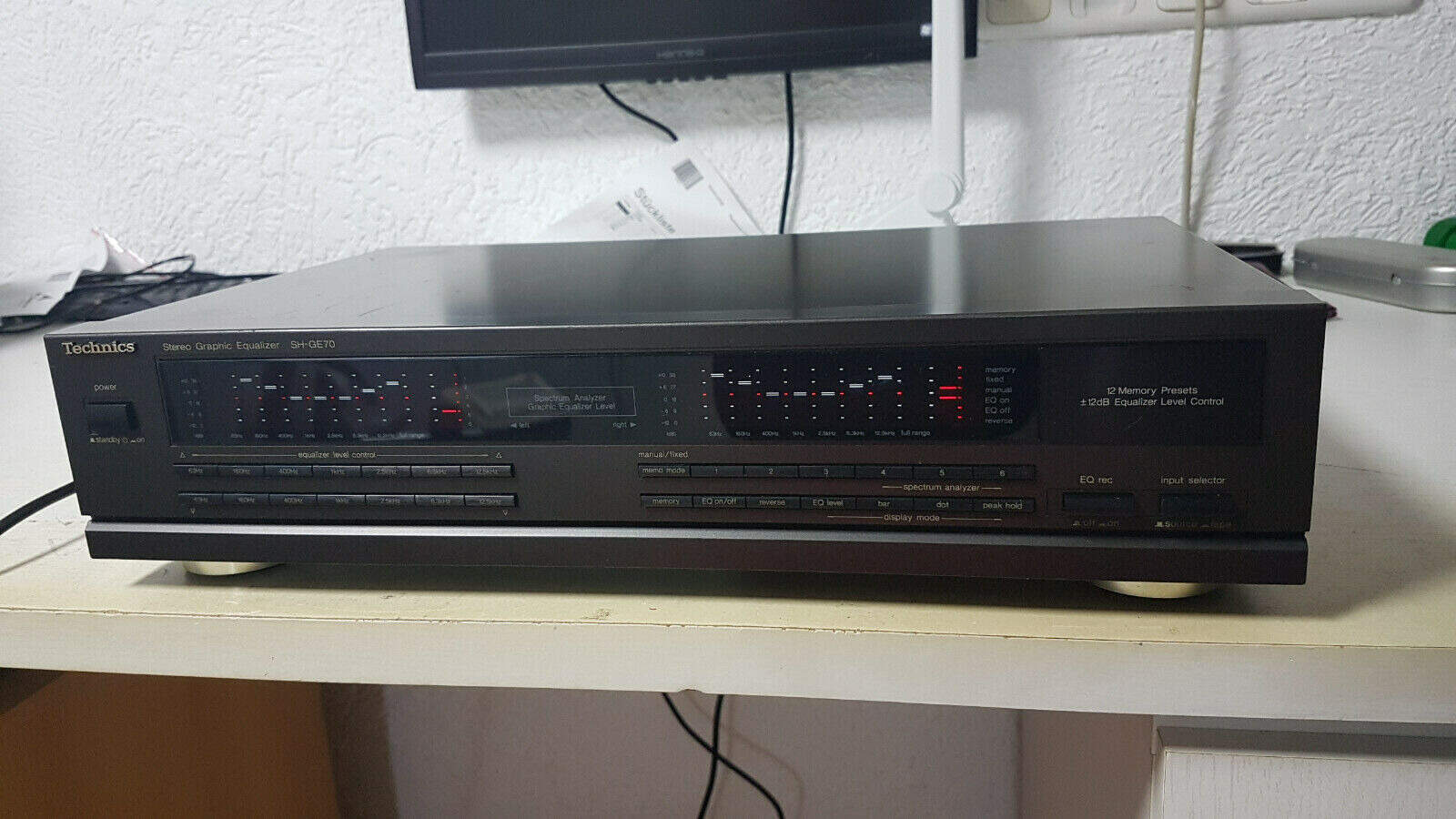 TECHNICS SH-GE70 Graphic Equalizer/Double Analyzer (Japan) | Aukro