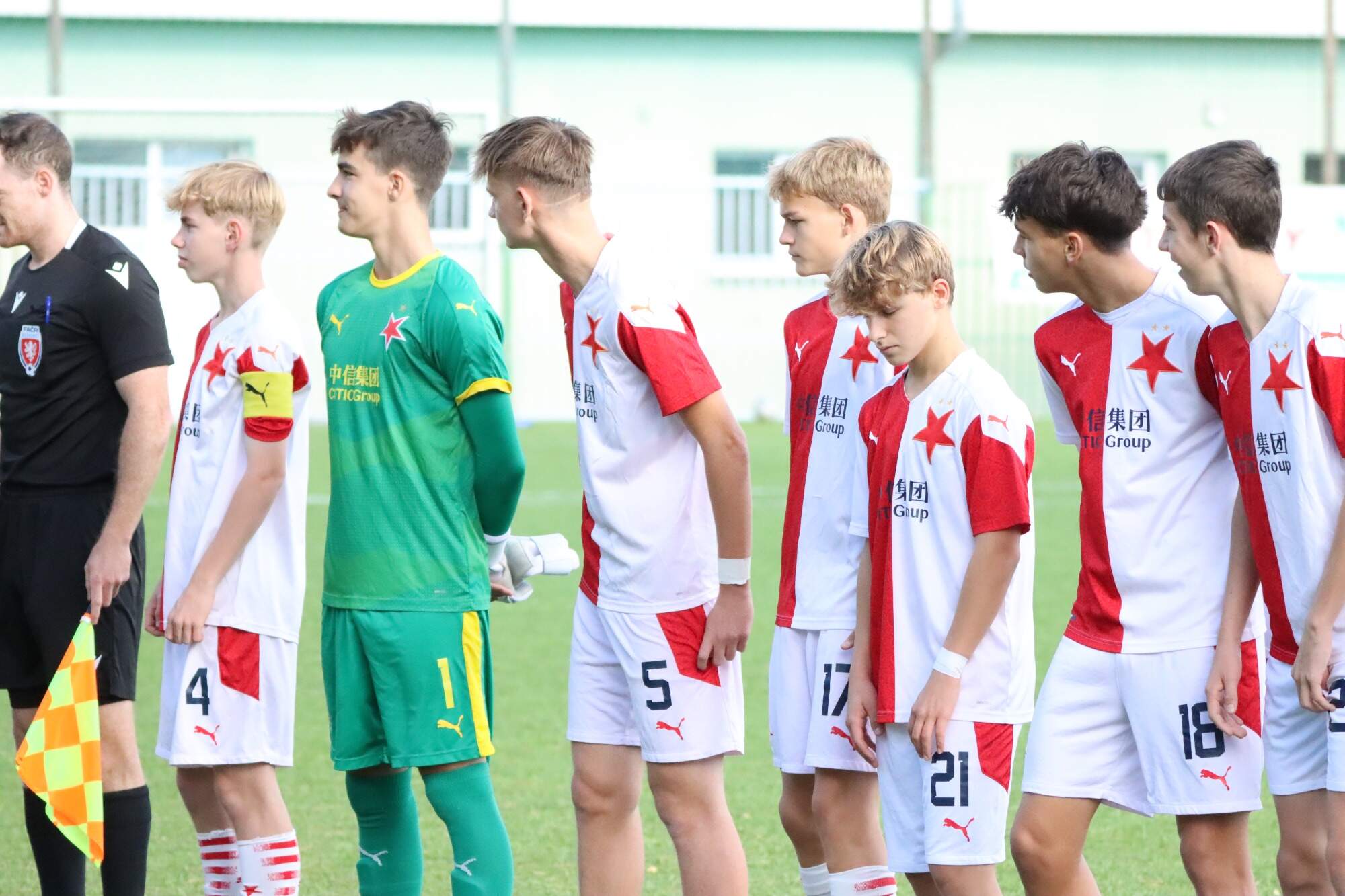 SK Slavia Praha B(U16) - FK Ústí n/Labem 3:1 – Dostalík Martin – album on Rajče