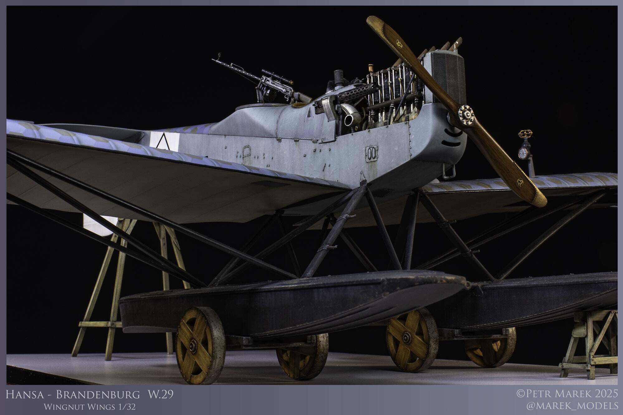 Hansa - Brandenburg W.29, 1/32 Wingnut Wings - Ready for Inspection - Large Scale Planes