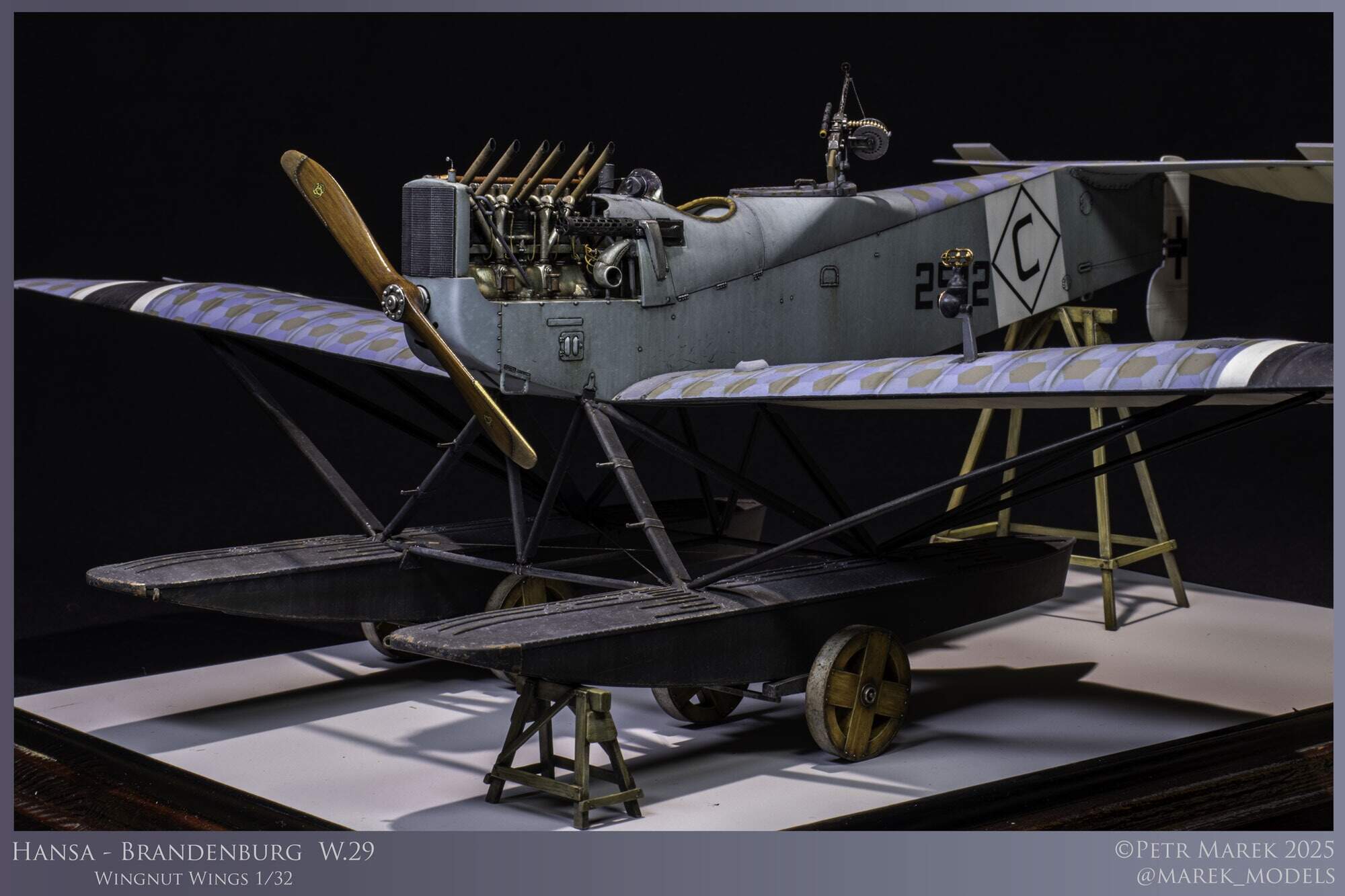 Hansa - Brandenburg W.29, 1/32 Wingnut Wings - Ready for Inspection - Large Scale Planes