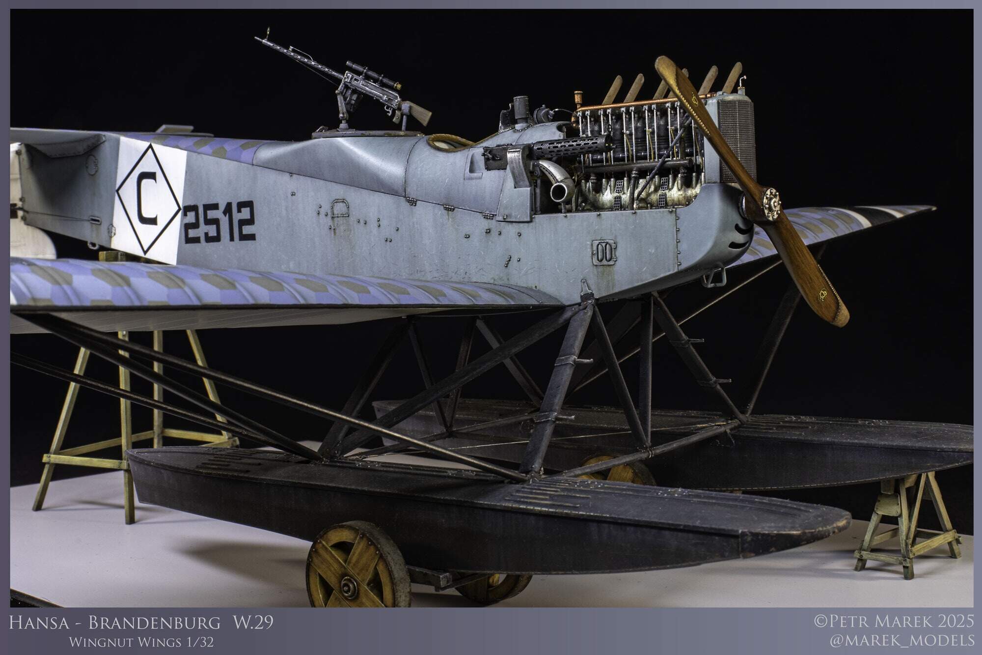 Hansa - Brandenburg W.29, 1/32 Wingnut Wings - Ready for Inspection - Large Scale Planes